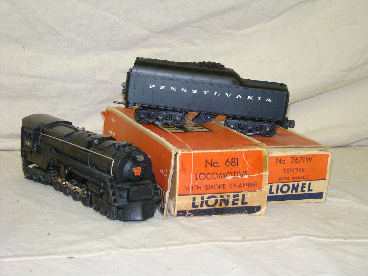 Lionel #681 & 2671W