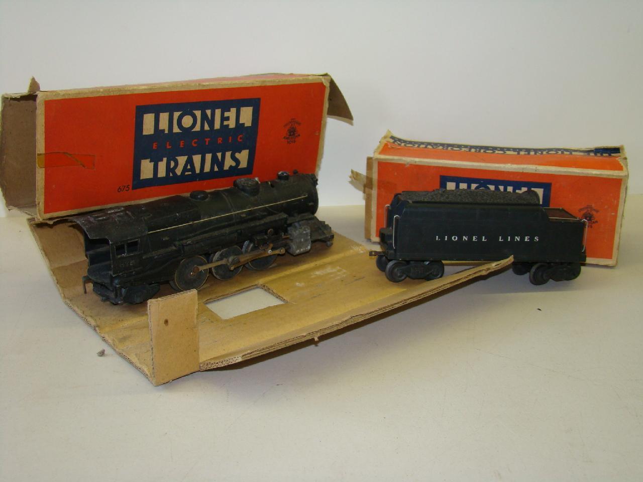 Lionel #675 Steam Engine.