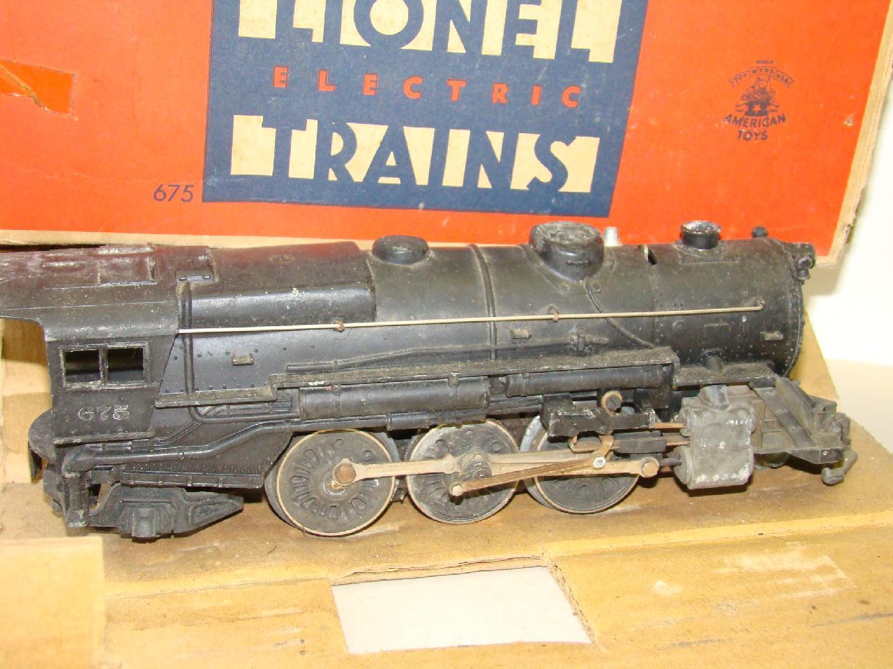 Lionel #675 Steam Engine.