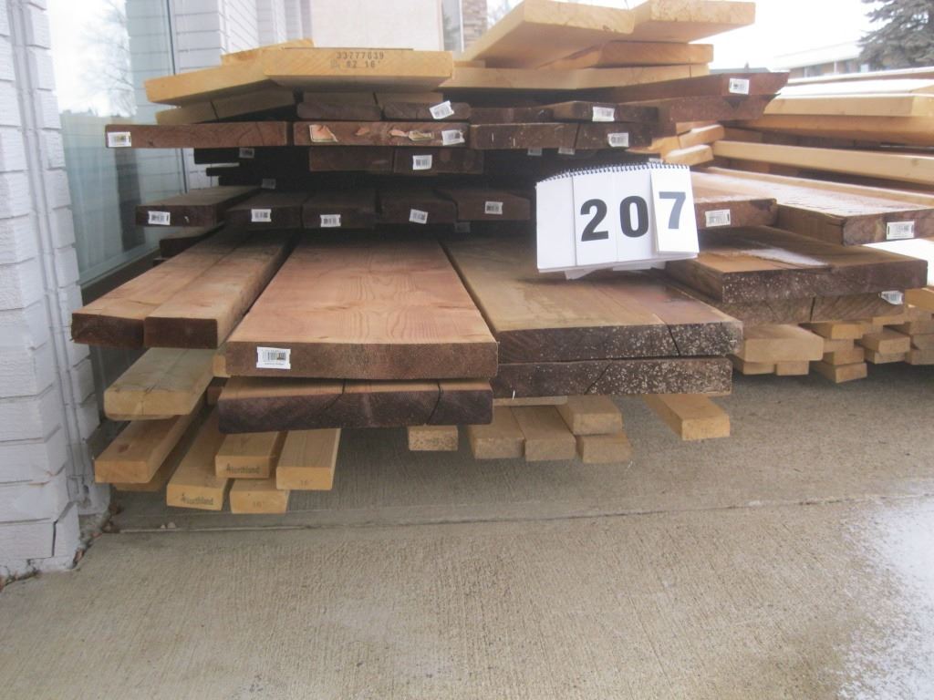 Misc Lot of New Lumber Lots Of Pressure Treated
