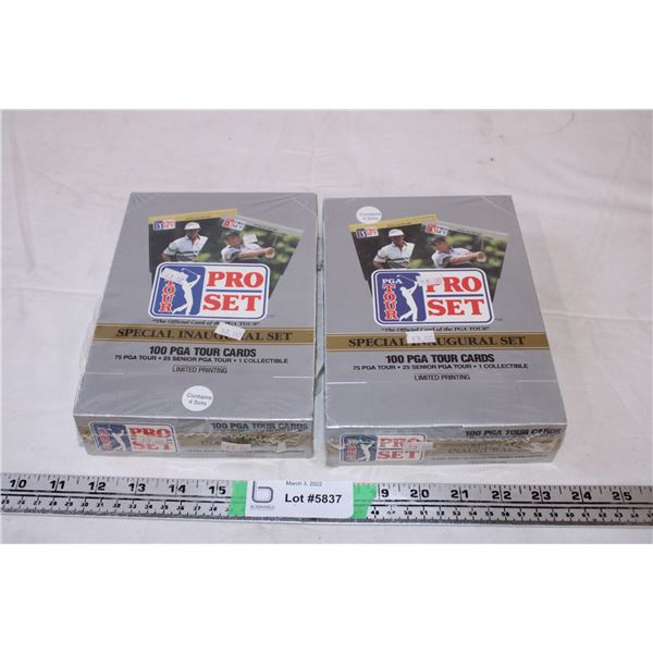 Pga Pro Set Tour Collectible Cards Bodnarus Auctioneering