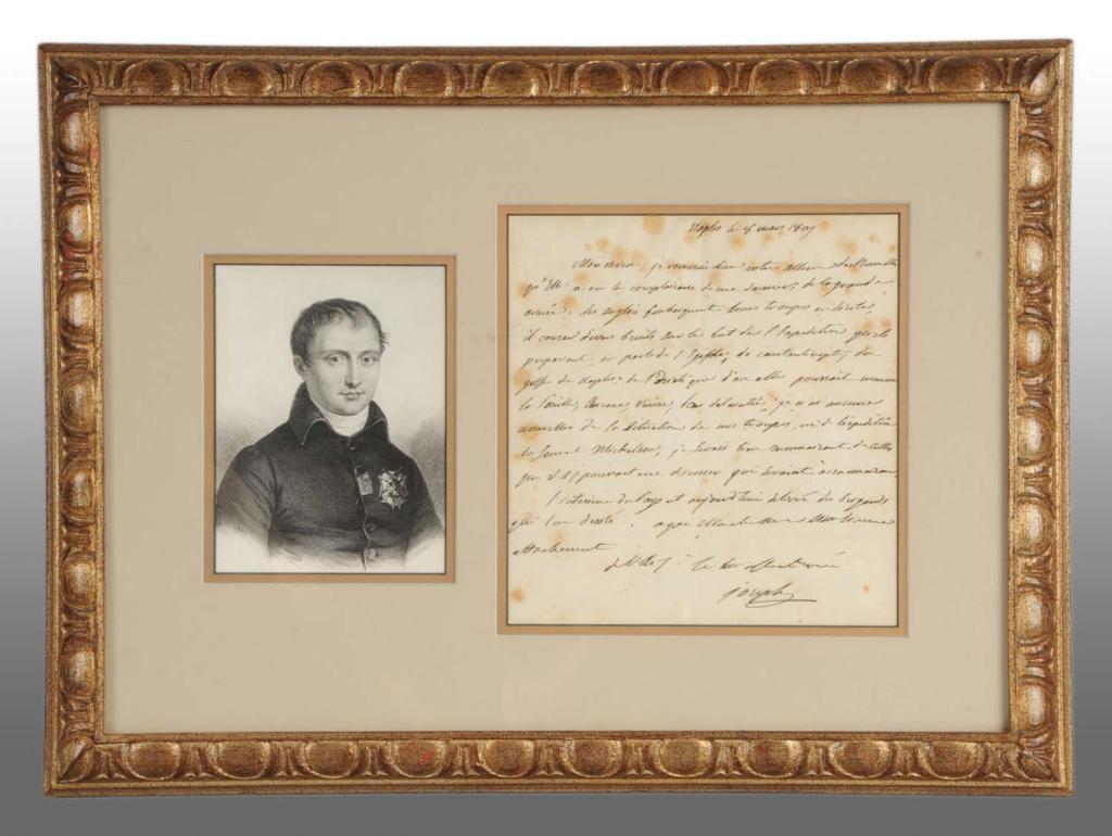 Lot of 8: Important Napoleon Bonaparte Letters.