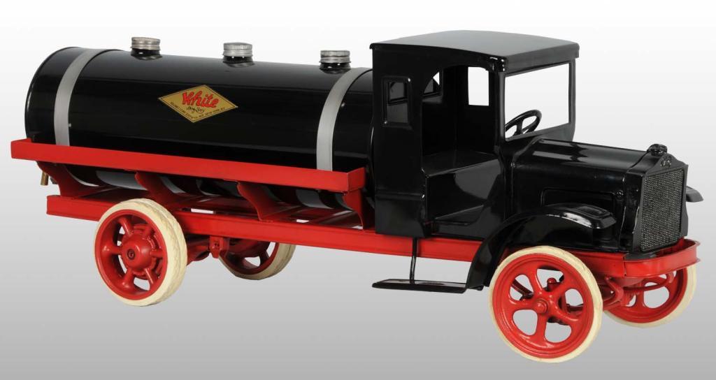 Pressed Steel Calmet Big Boy Tank Truck Toy.