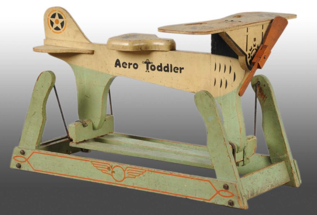 Wooden AiroToddler Pedal Plane.