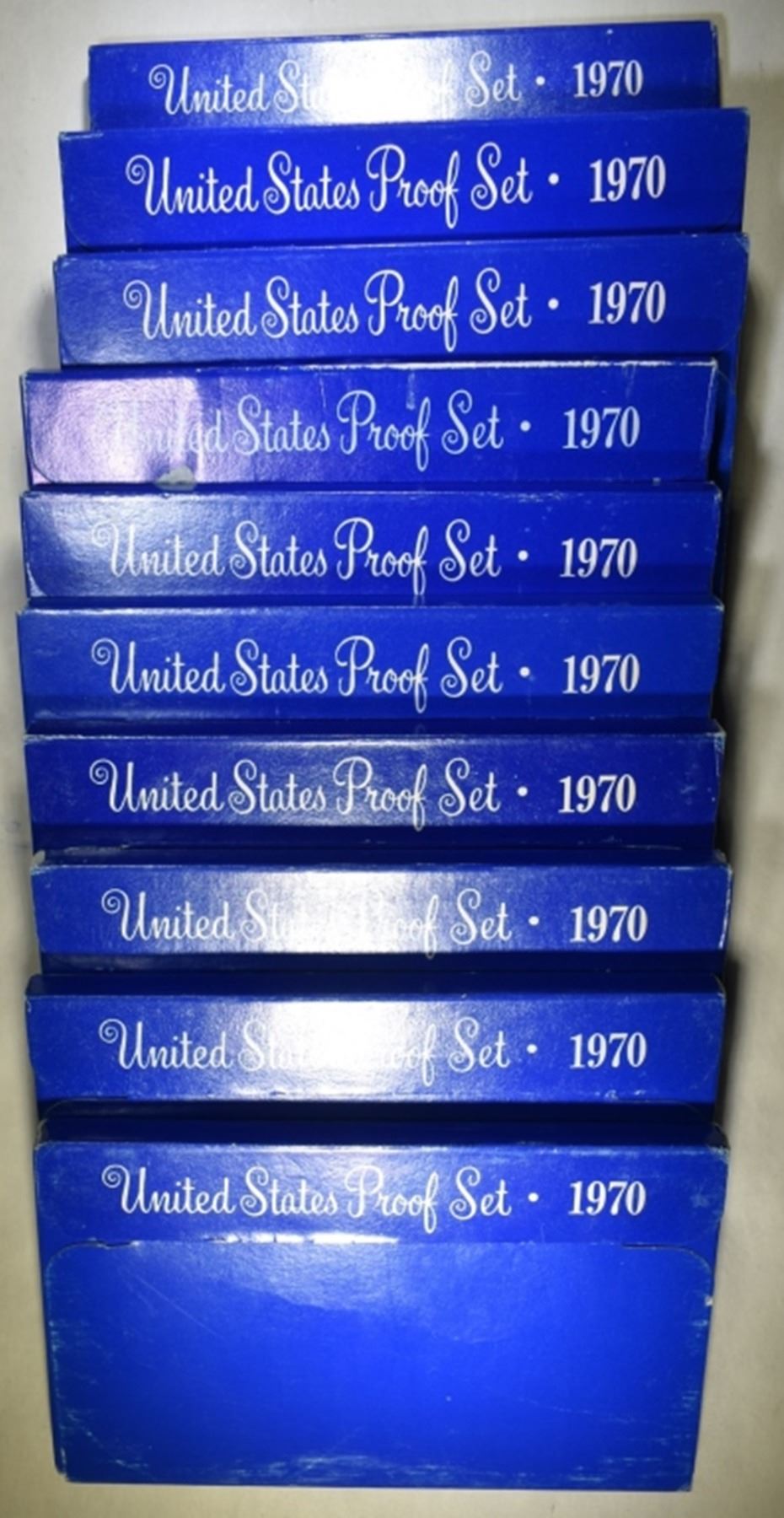 10-1970 U.S. PROOF SETS NICE ORIGINAL PACKAGING