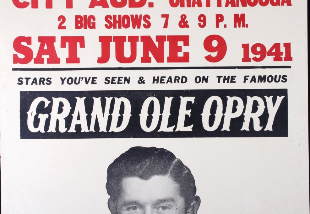 Roy Acuff & Eddy Arnold Grand Ole Opry Posters