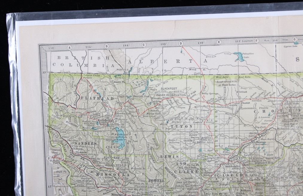 Montana & Devils Fence Topological/Geological Maps