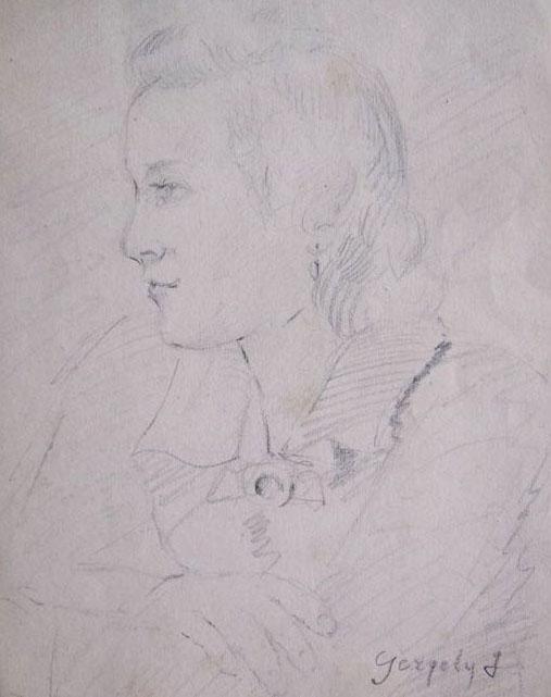 IMRE GERGELY Sig. Drawing Hungarian