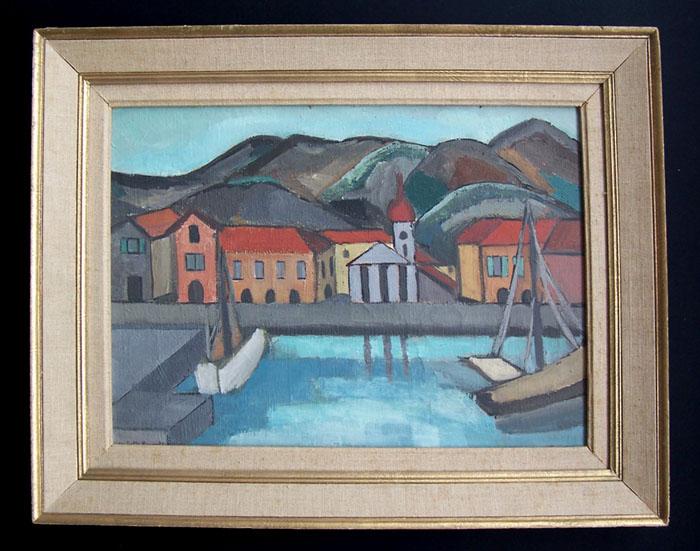 ISABELLE ROUAULT Sig.Oil Painting 1955