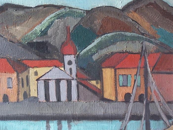 ISABELLE ROUAULT Sig.Oil Painting 1955