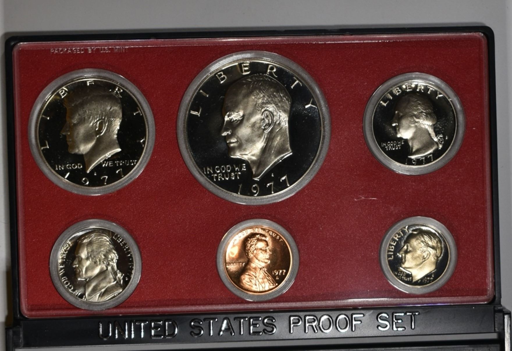 COLLECTORS LOT: 1968 PROOF SET, 2-1970 PROOF SETS,