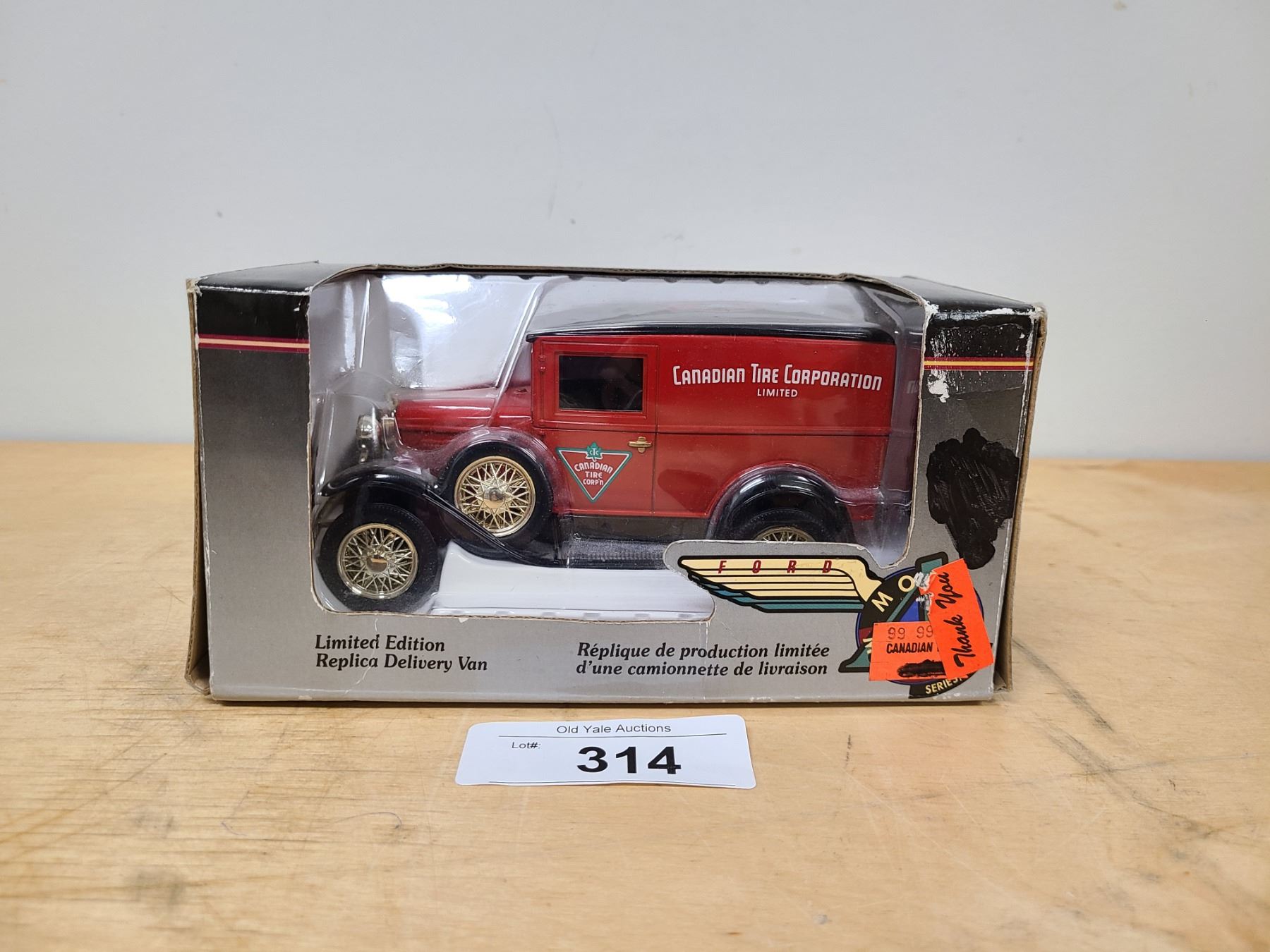 EARLY FORD MODEL A DELIVERY VAN DIE CAST