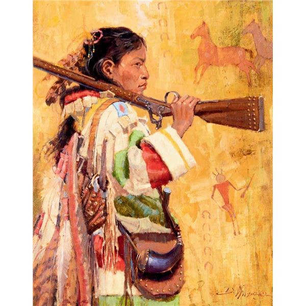 John DeMott-A Young Blackfoot