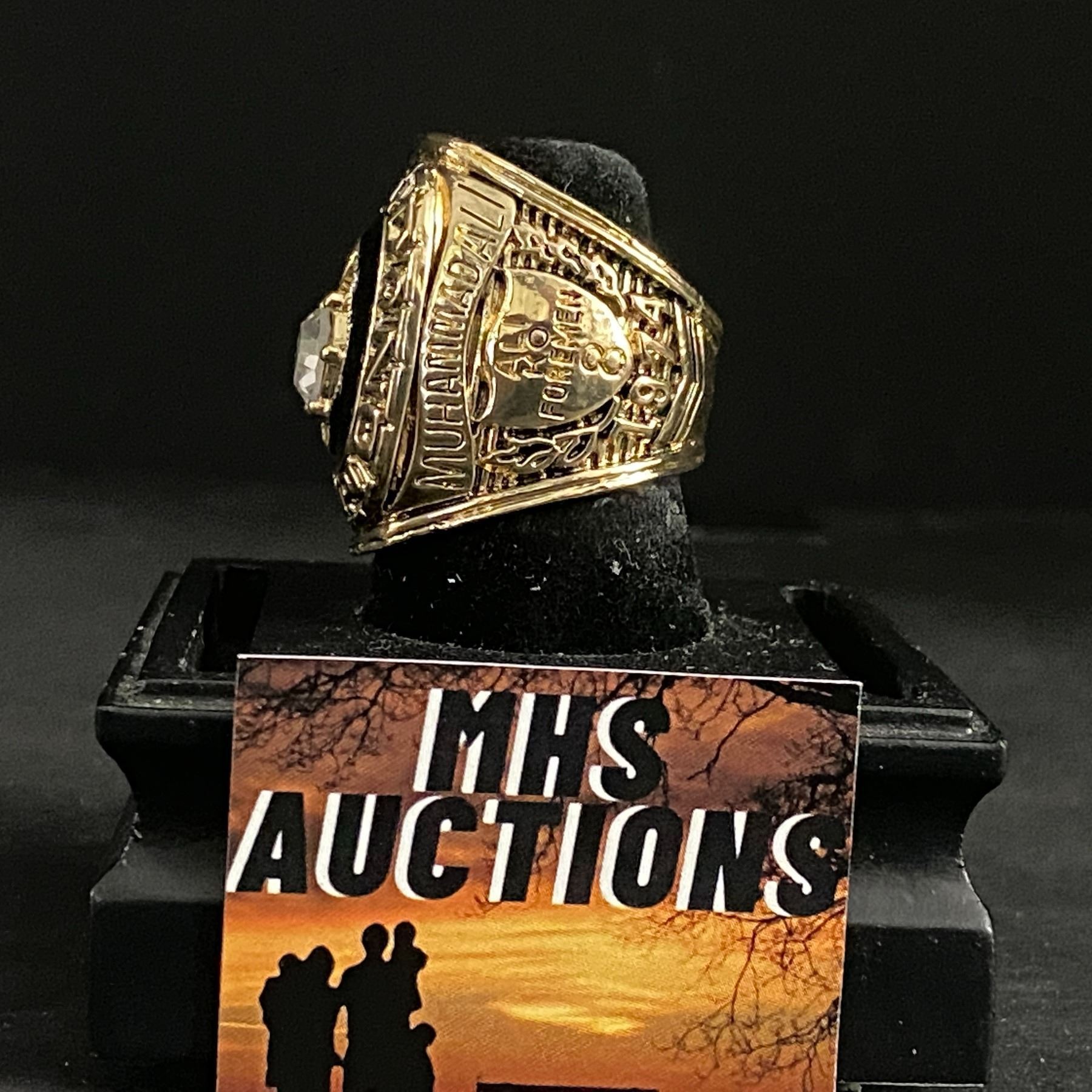 MUHAMMAD ALI HEAVYWEIGHT CHAMPION "MUHAMMAD ALI" CHAMPIONSHIP REPLICA ...