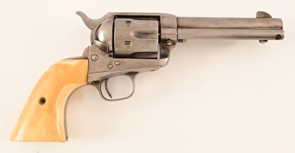 Texas Ranger Ebb Riggs' Colt SAA .45 Wolf & Klar