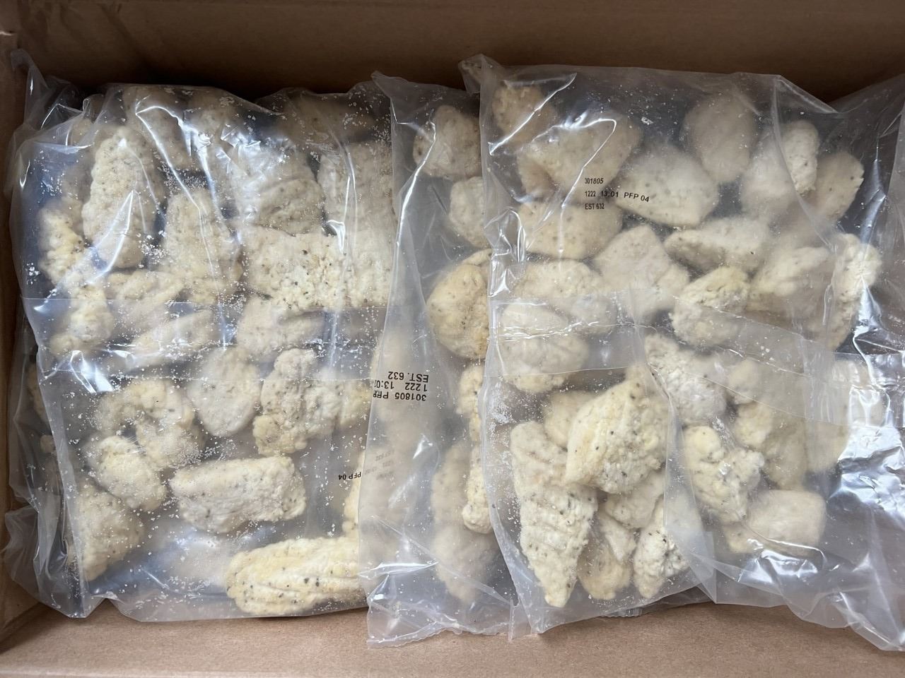 APPETIZER: Boneless Chicken Wings (6 x 600 g) - per case