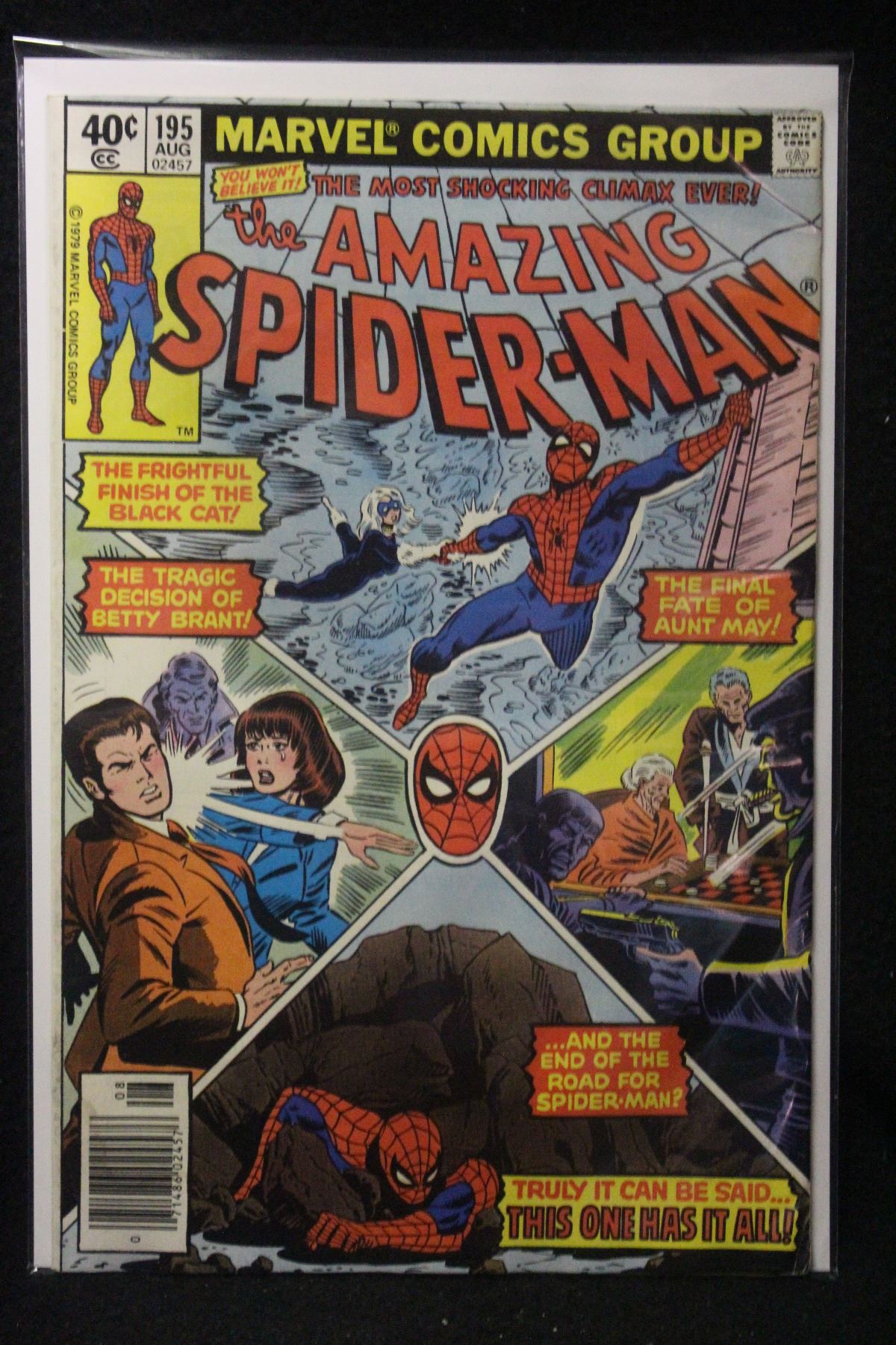 Amazing Spider-man #195 & 196 2nd & 3rd App Black Cat