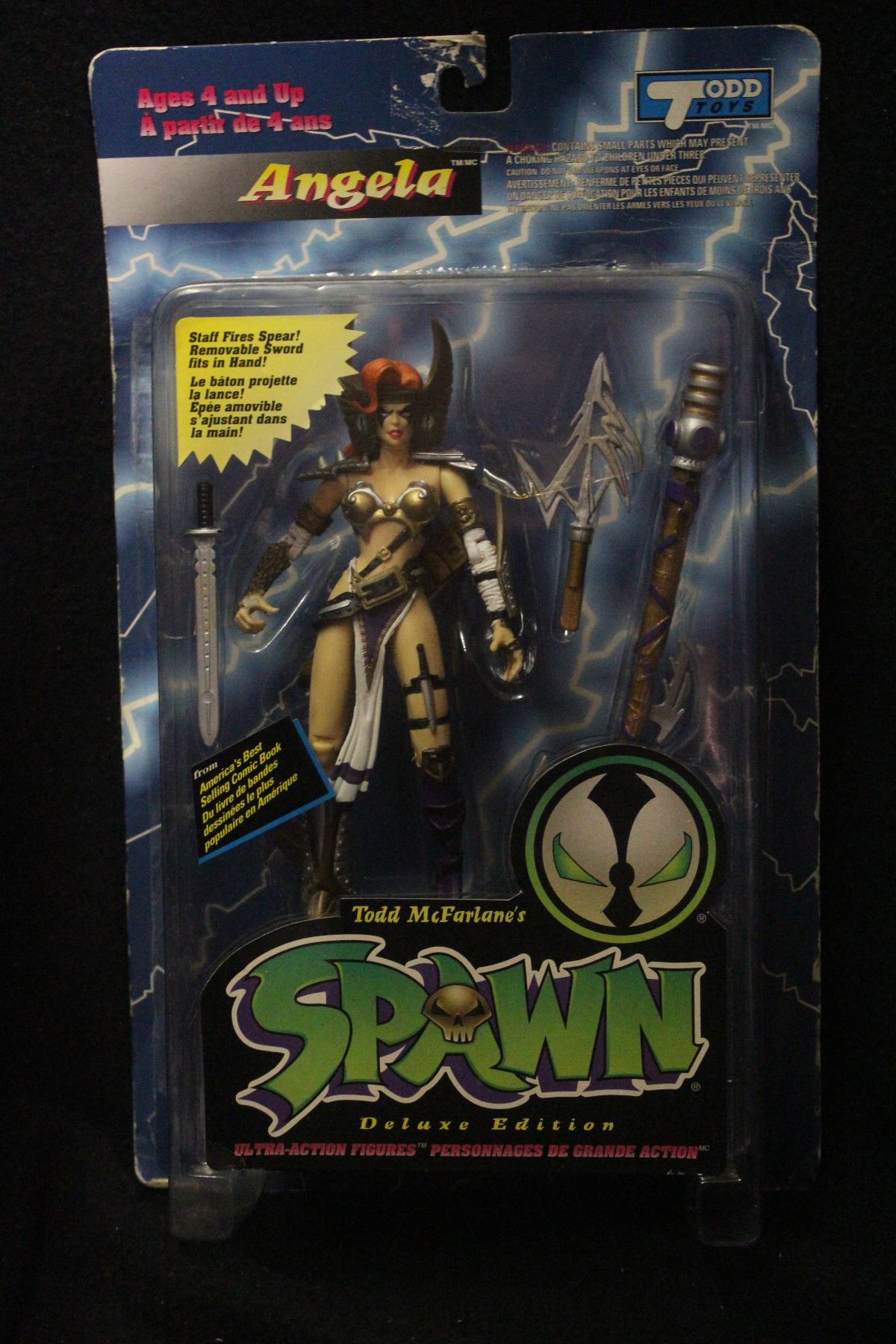 MCFARLANE SPAWN ANGELA & THE FREAK ACTION FIGURES