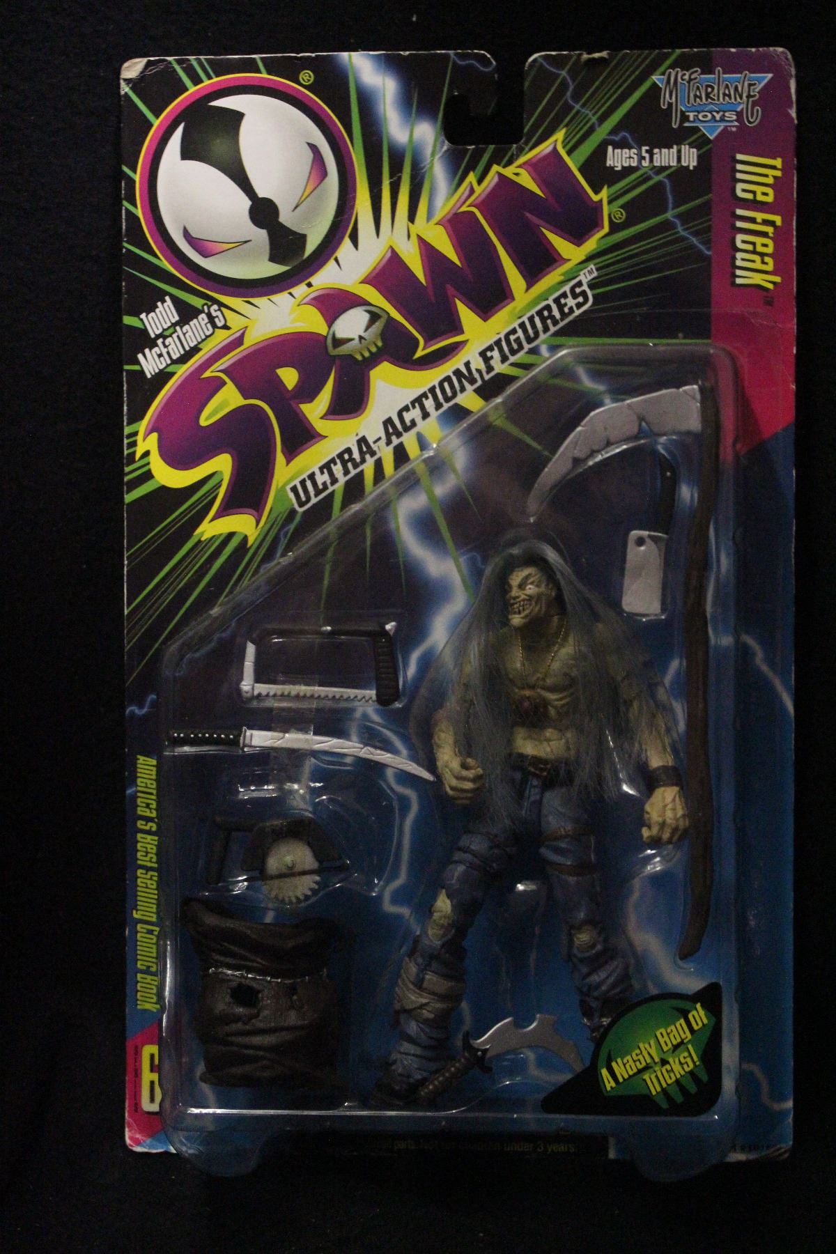 MCFARLANE SPAWN ANGELA & THE FREAK ACTION FIGURES