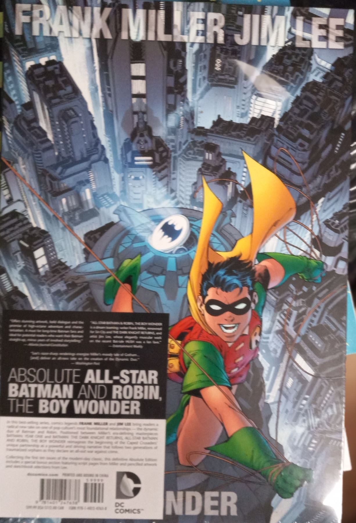 ALL STAR BATMAN AND ROBIN HARDCOVER ABSOLUTE EDITION