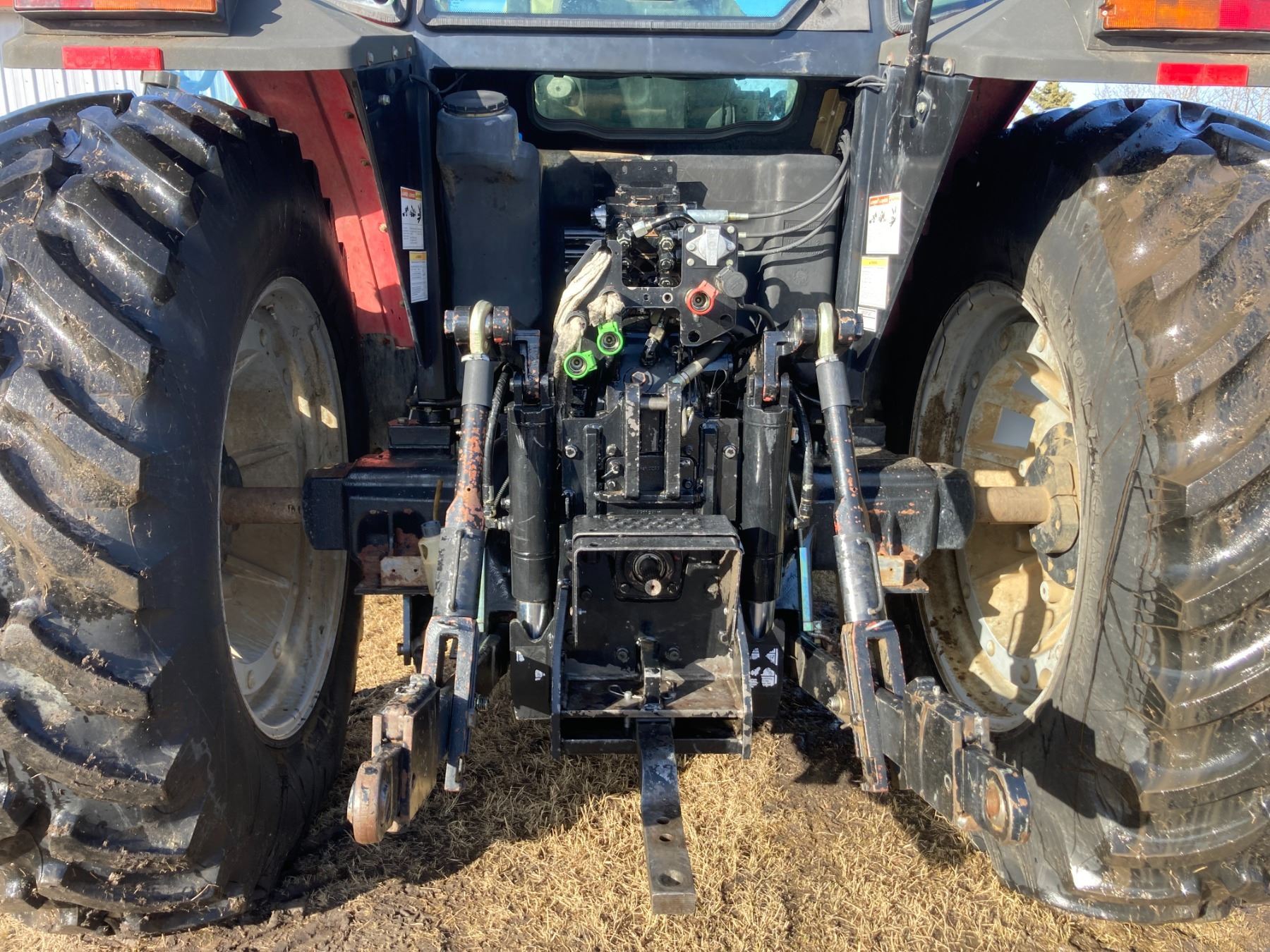 2003 Massey Ferguson 6280 FWA Tractor with 1080 Grapple Load, 11872hrs ...