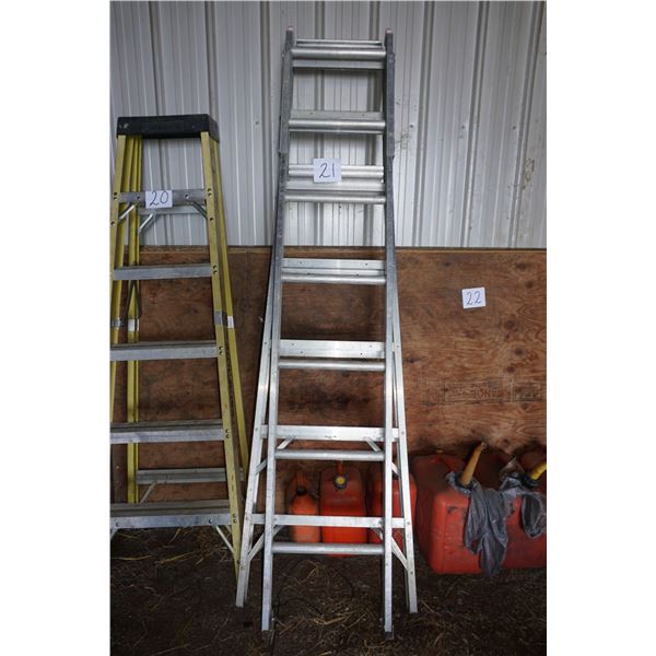 Combination Step & 7ft 4 way extension ladder