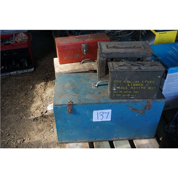Tool Box, Army Tool Boxes, Red Tool Box