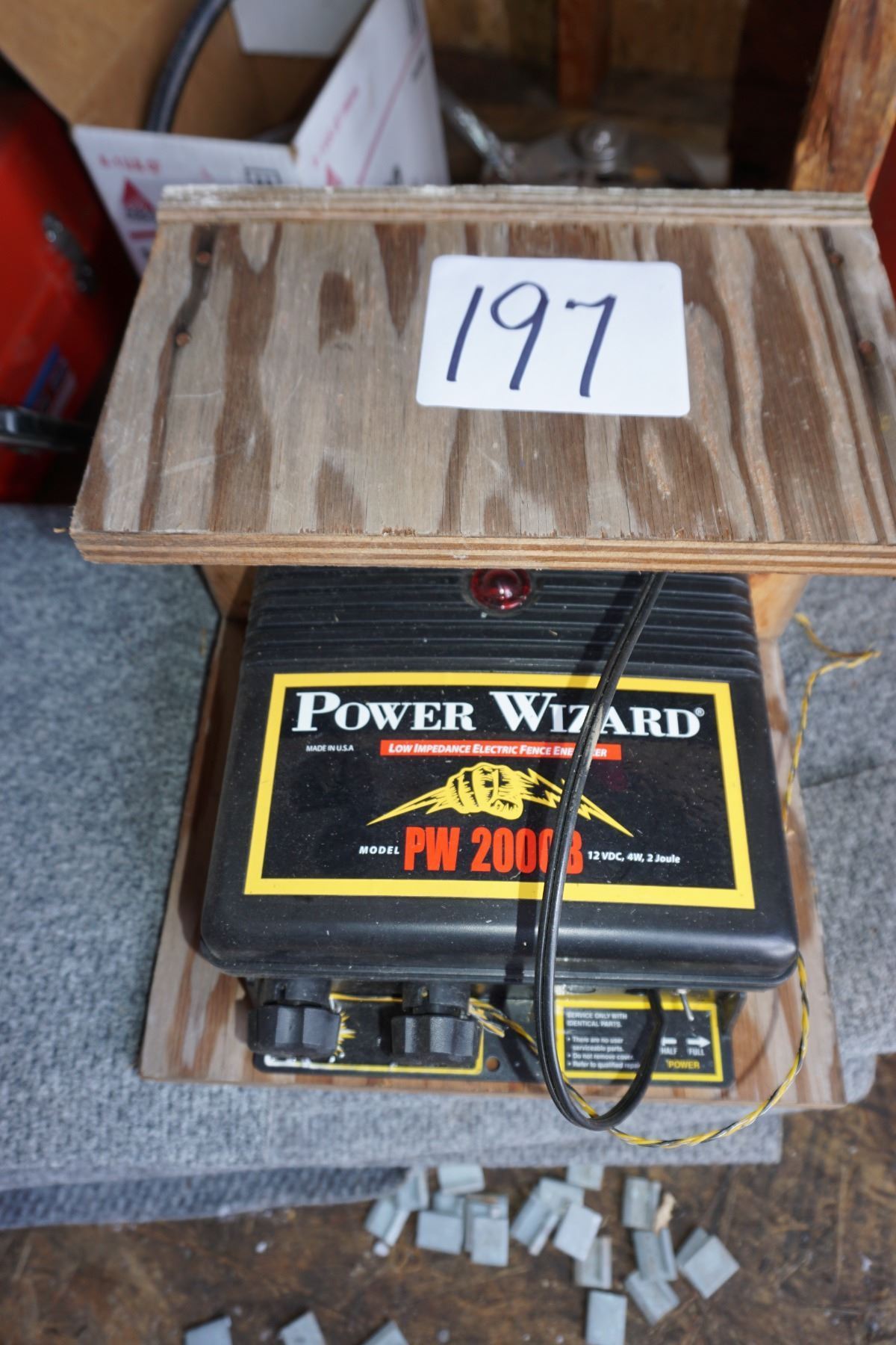 12Volt Power Wizard Electric Fencer