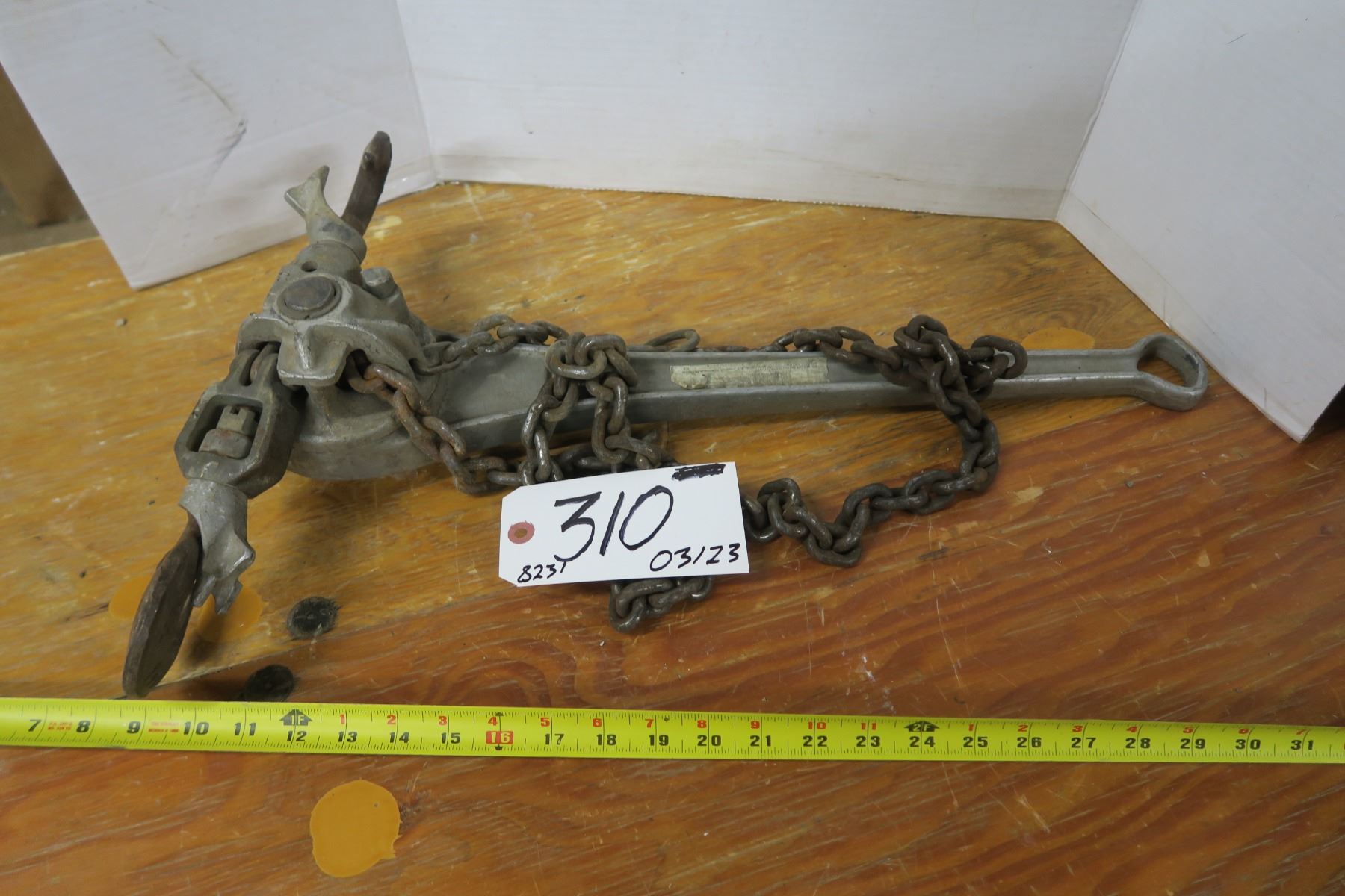 1 TON Come-along/Load Binder - Aluminum Body - Schmalz Auctions