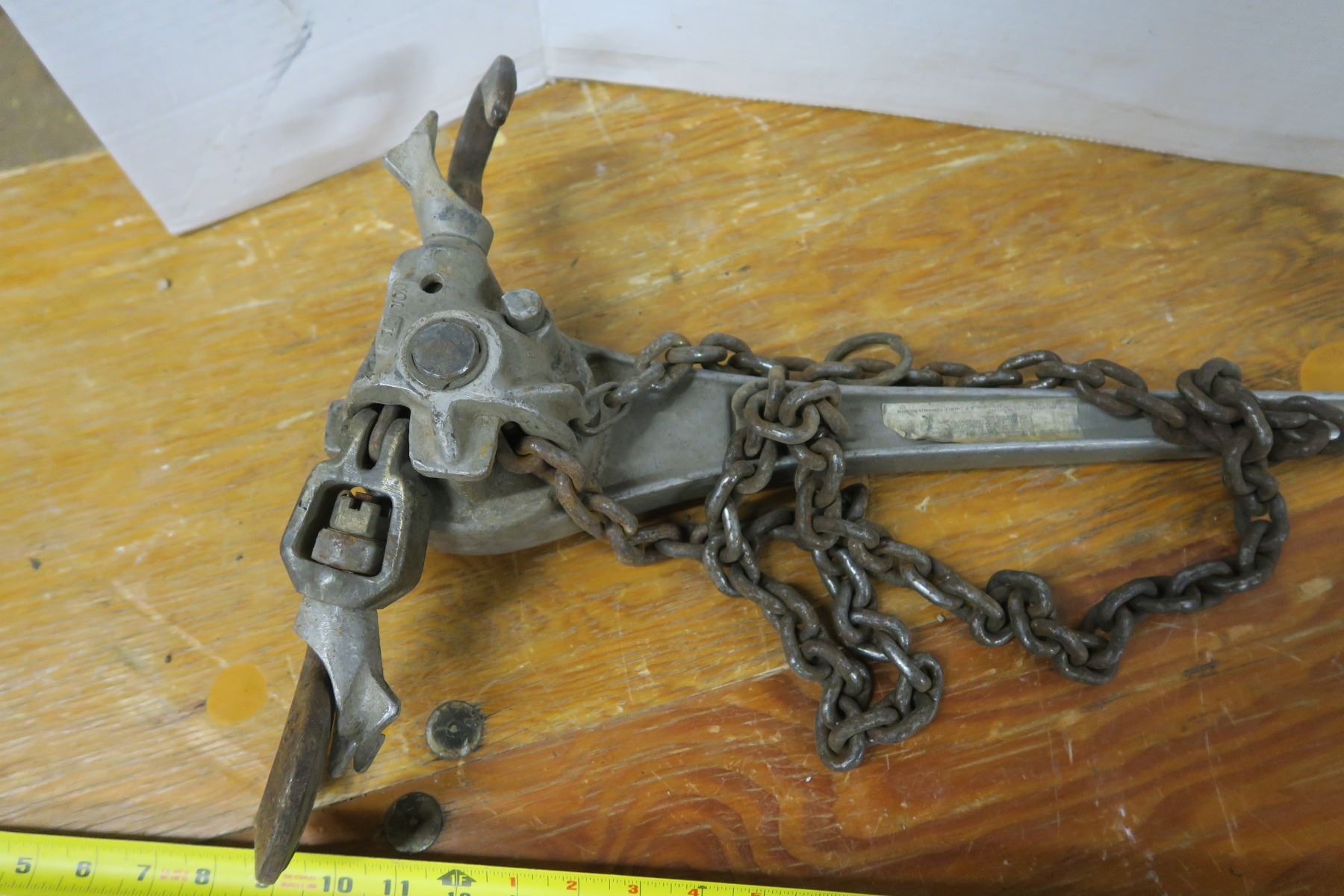 1 TON Come-along/Load Binder - Aluminum Body - Schmalz Auctions