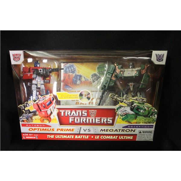 Transformers Optimus Prime vs Megatron 2 Pack Hasbro