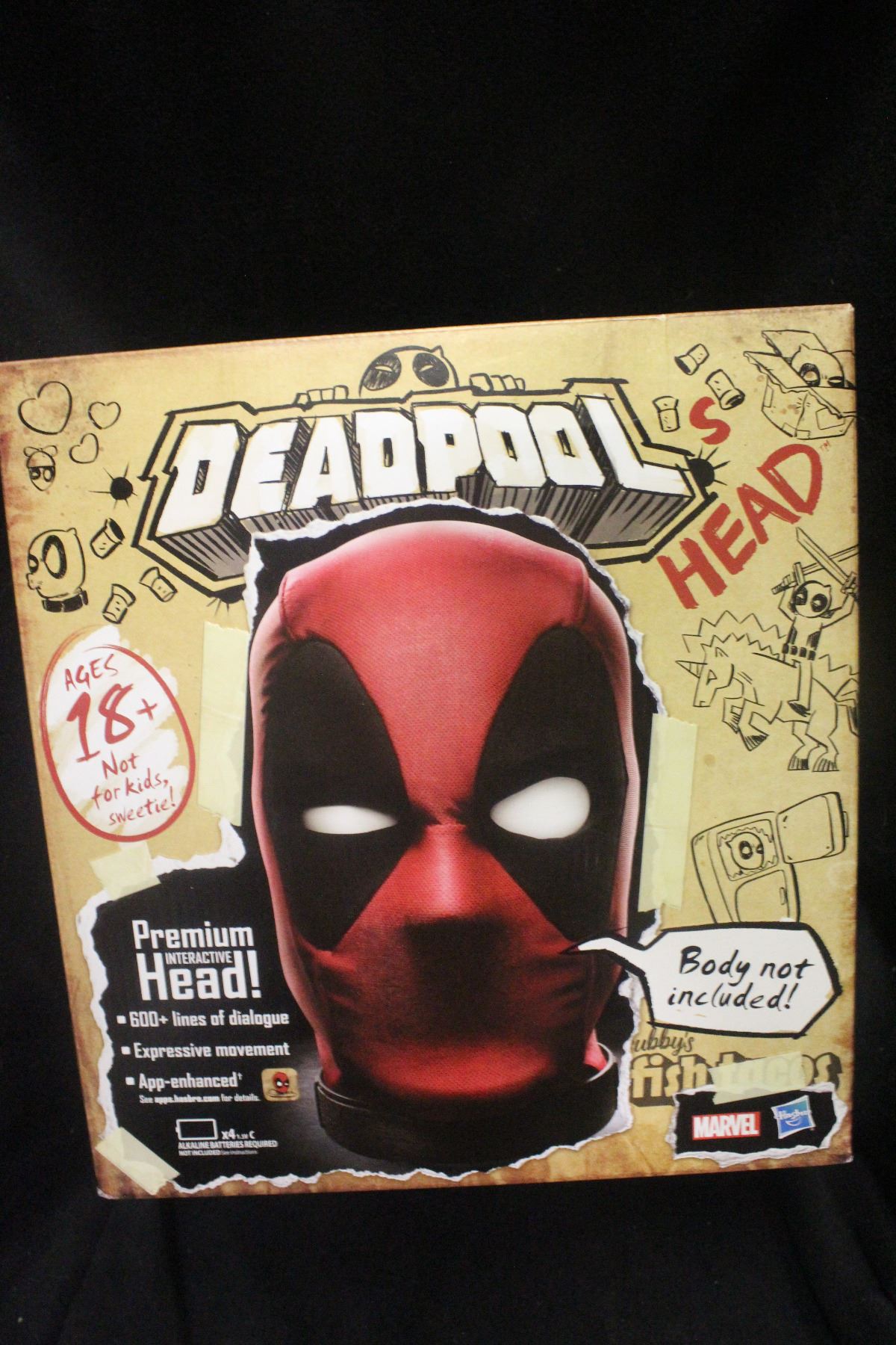 DEADPOOL TALKING HEAD