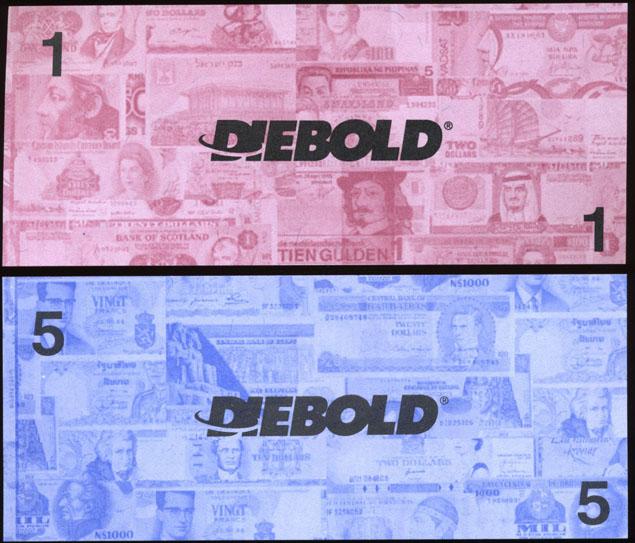 Rare Diebold ATM Test Money (COI-1206)