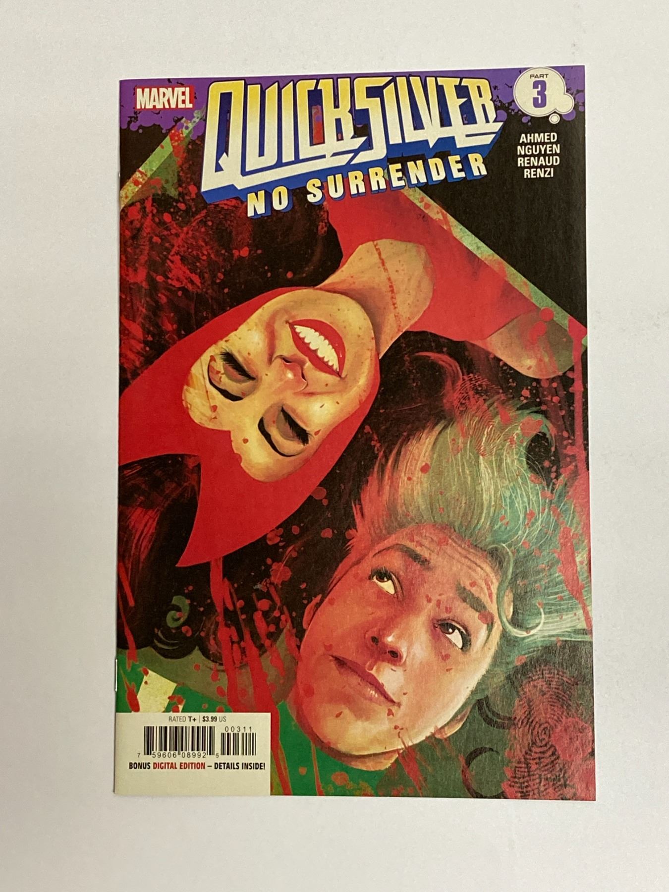 Quicksilver #3 Vintage Marvel Comic Book
