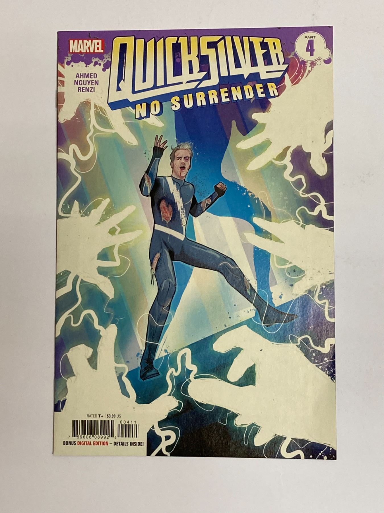 Quicksilver #4 Vintage Marvel Comic Book
