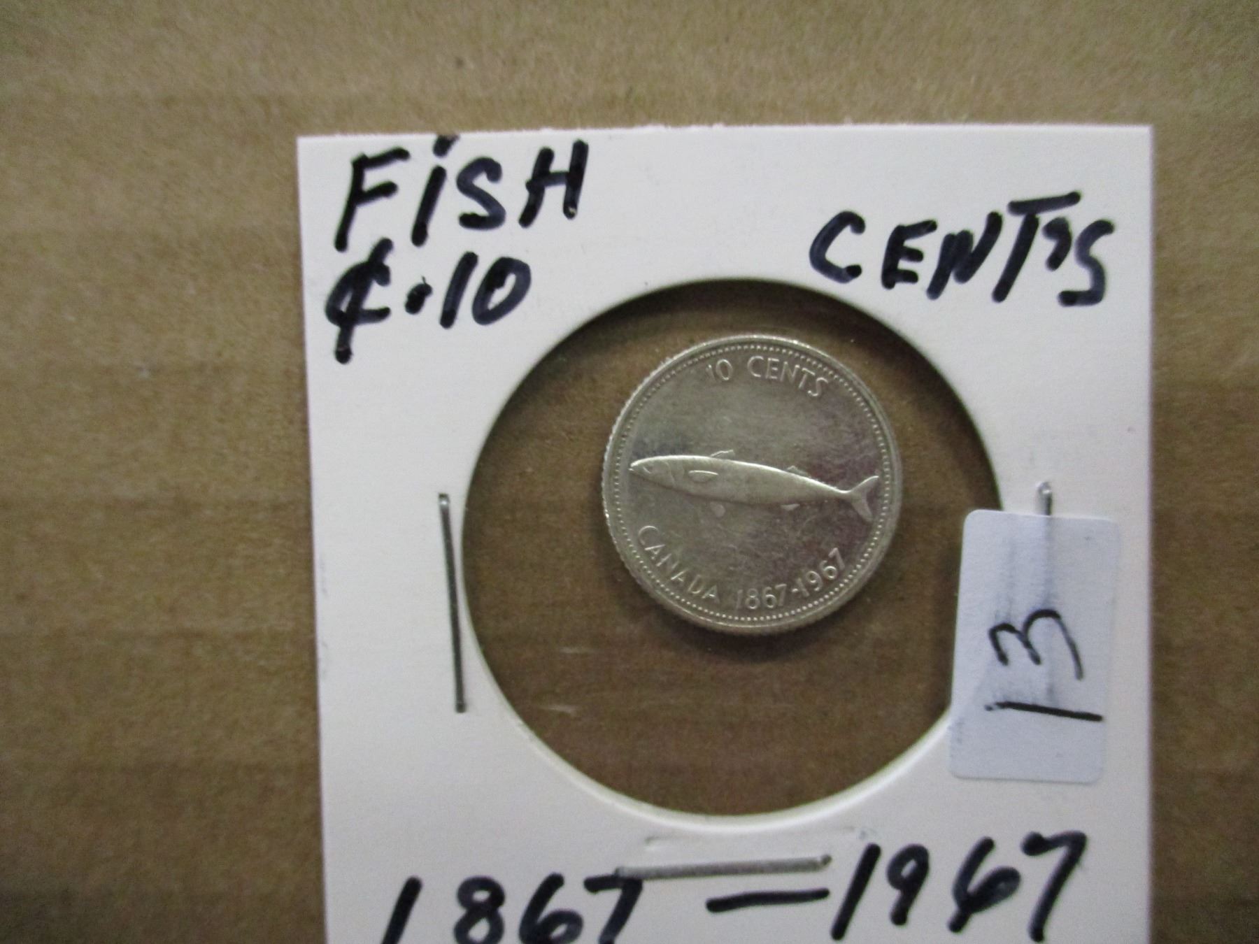 1867 - 1967 CANADA DIME