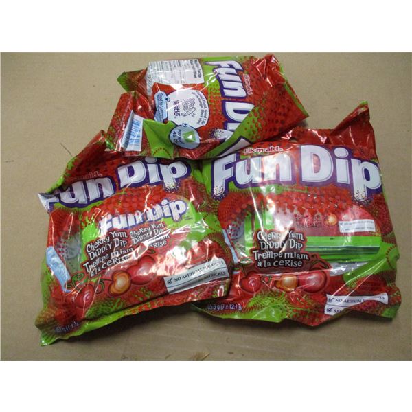 FUN DIP (CHERRY YUM) (3 PACKAGES) - PER BUNDLE