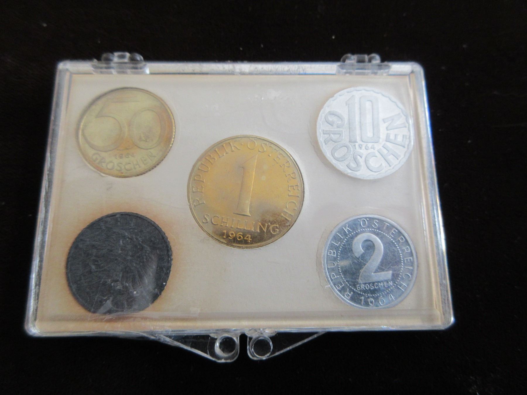 1964 AUSTRIA PROOF MINT COIN SET