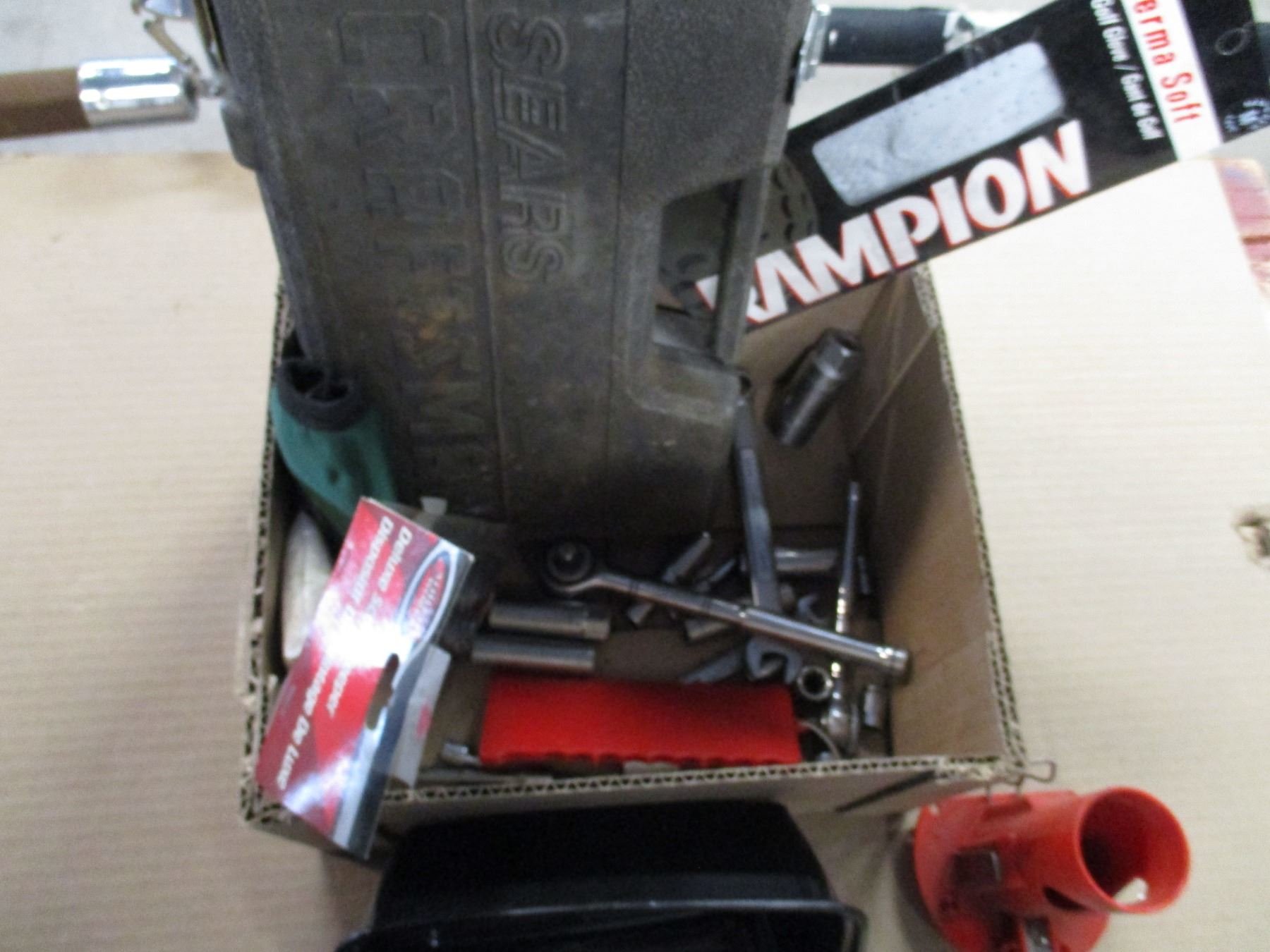 BOX C/W ASSORTED WRENCHES