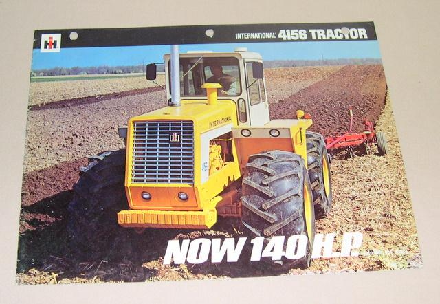 IH 4156 4wd Tractor Sales Brochure