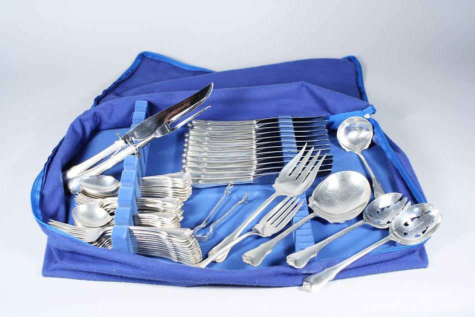 A set of Wallace Grand Colonial sterling silver flatware service