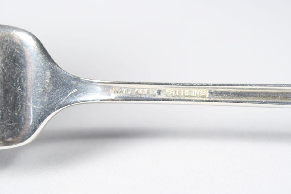 A set of Wallace Grand Colonial sterling silver flatware service