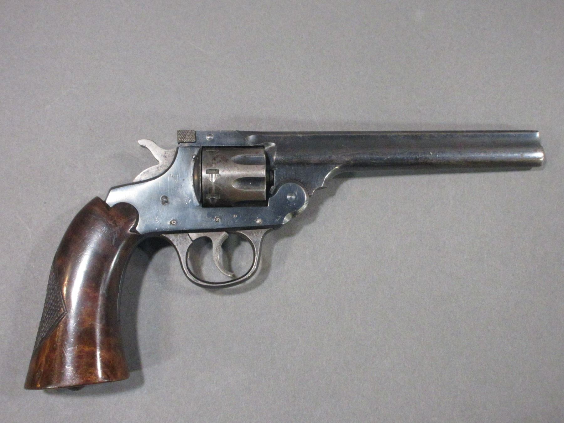 Iver Johnson Model 22 Super Shot Sealed Eight Revolver- .22- 6" Barrel ...
