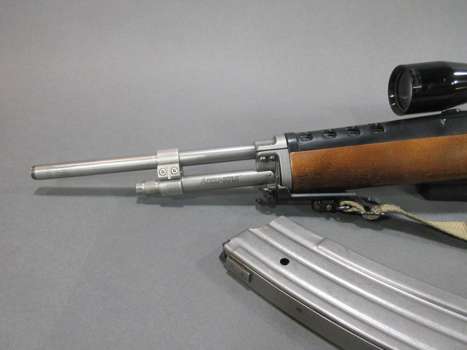 Ruger Mini 14 Semi-Automatic Carbine- .223- 18" Stainless Barrel- Accu ...