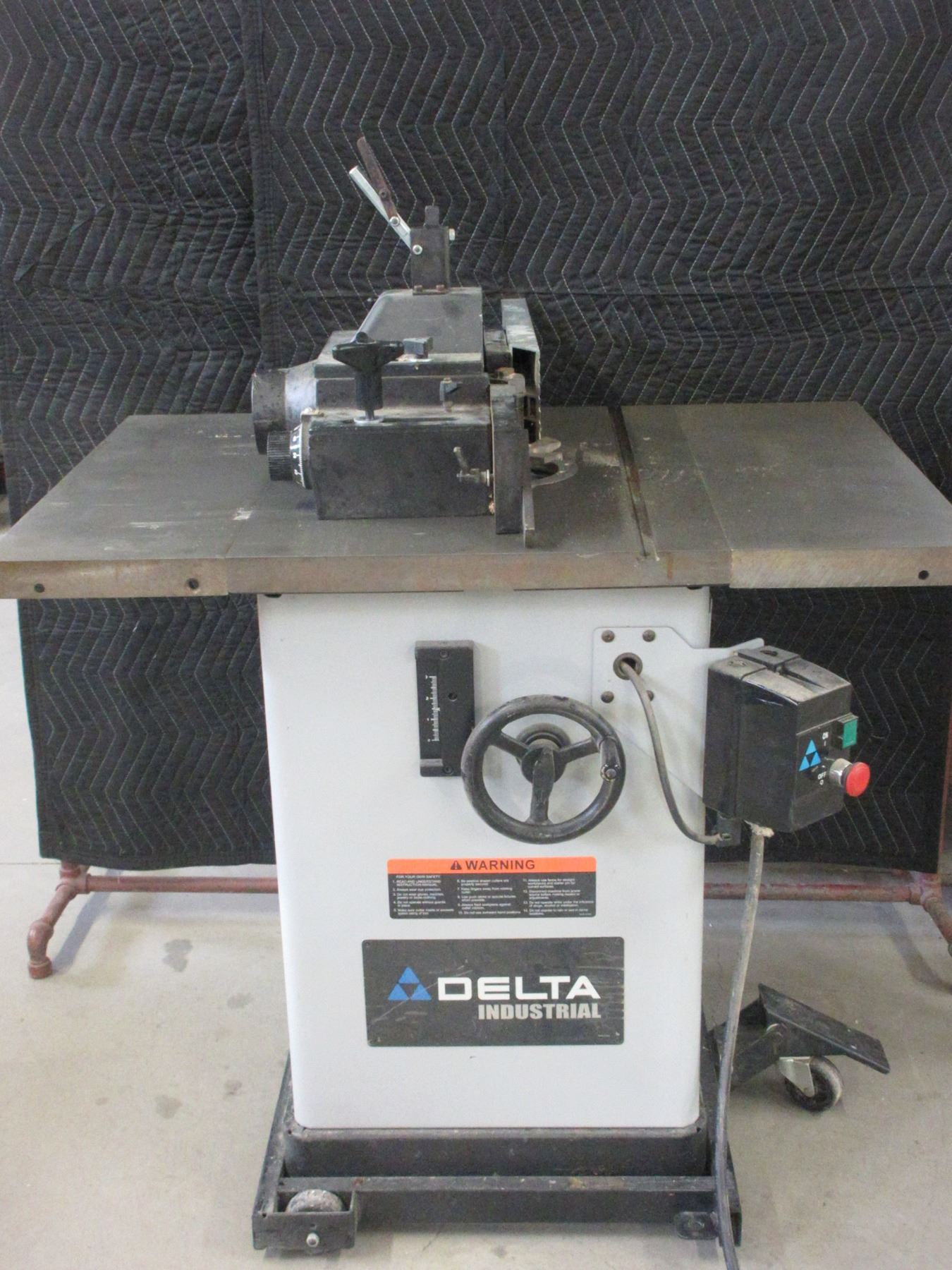 Delta Industrial Shaper- 240 Volt Single Phase- 1" Spindle- #43-454 ...