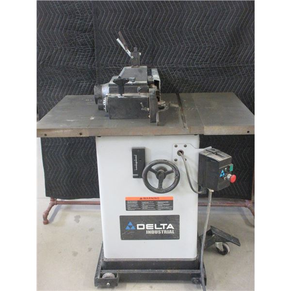 Delta Industrial Shaper- 240 Volt Single Phase- 1" Spindle- #43-454 ...