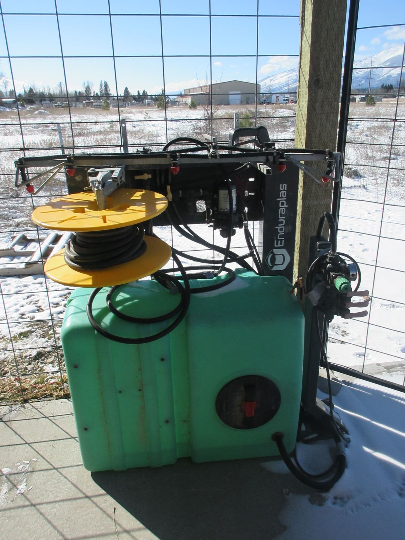 Enduraplas Very Heavy Duty Spray Rig- Fits A Skid Steer On Tractor ...