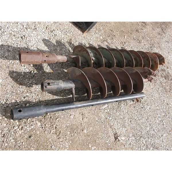 2 Post Hole Augers With Extension