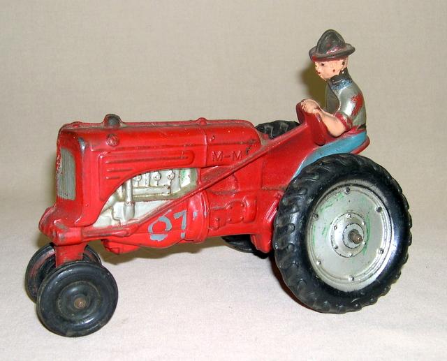 MM Model R 1/16th Scale Auburn Rubber Tractor