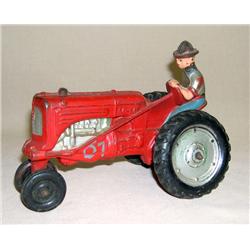 MM Model R 1/16th Scale Auburn Rubber Tractor
